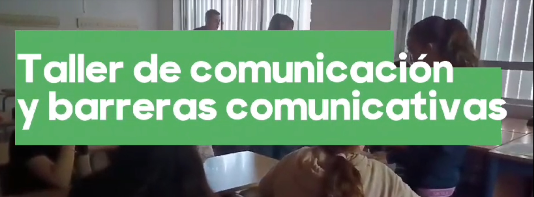 Taller de comunicación y barreras comunicativas – IES Juan Ramón Jiménez